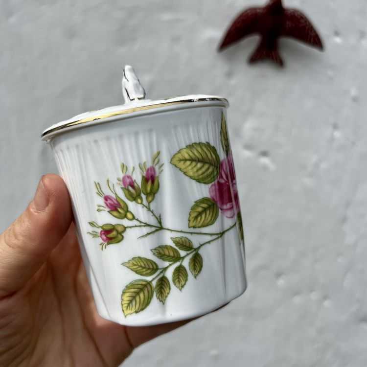 Сахарница 9 см Shelley Rambler Rose фарфор Англия в интернет-магазине 3 ...